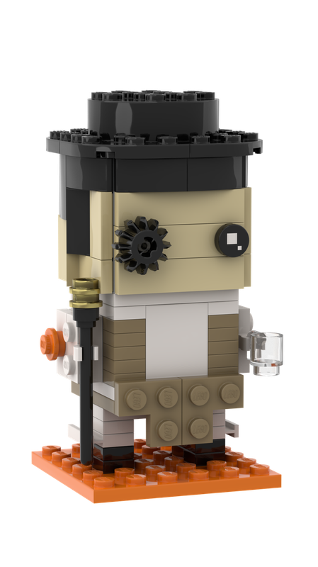 LEGO MOC Alex DeLarge by brickbrickgo | Rebrickable - Build with LEGO