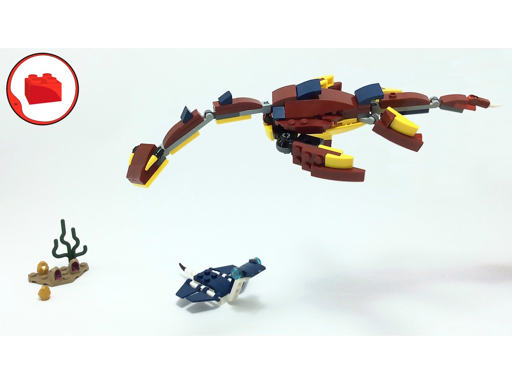 LEGO MOC Plesiosaur Dinosaur MOC - Lego Creator 31102 by Bricks Ideas ...