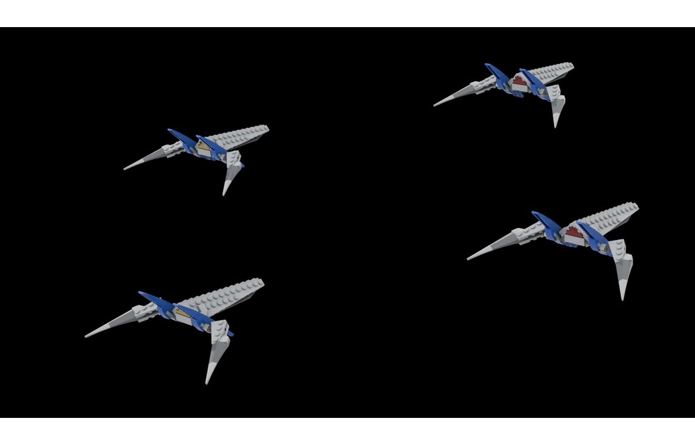 LEGO MOC Starfox Arwing - Classic SNES Design (mini/midi) by DoubleBU ...