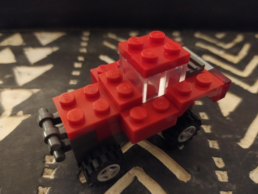 LEGO MOC 7803 Tractor by thekitchenscientist | Rebrickable - Build with ...