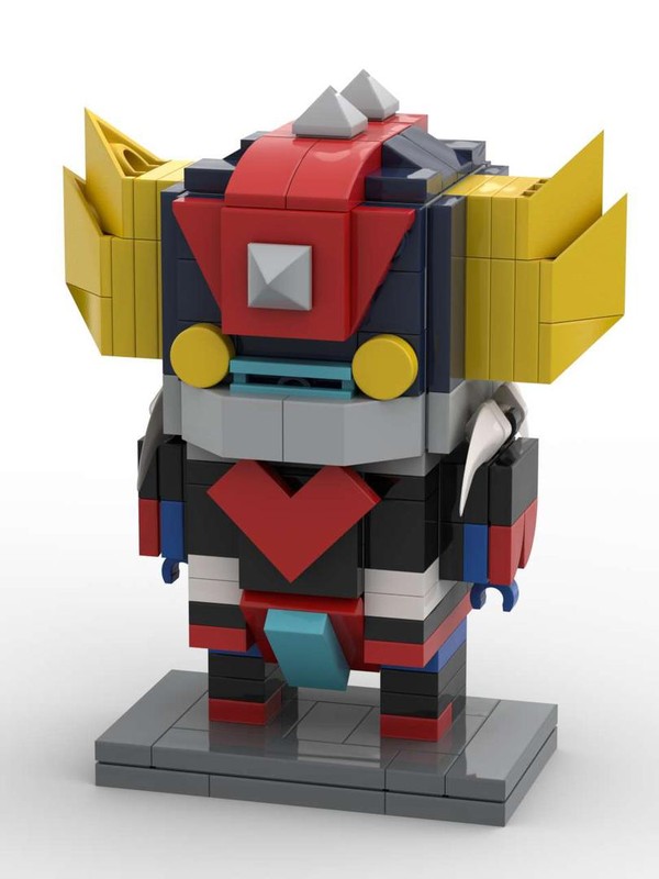 LEGO MOC Brickheadz - Grendizer model3 by noefixe | Rebrickable - Build ...