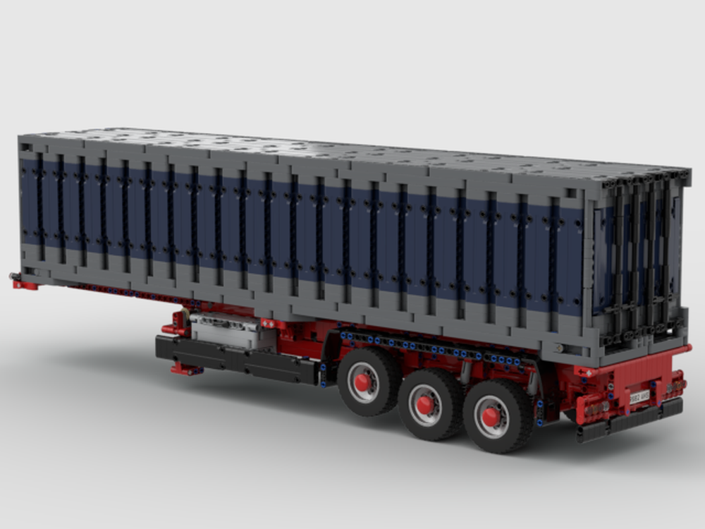 LEGO MOC 40' Overseas Container in Scale 1:17 (90 x 18 x 19 Studs) by ...