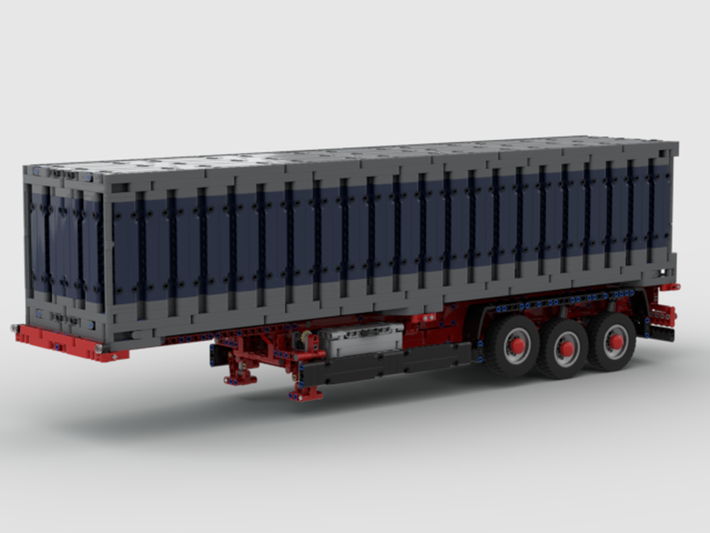 LEGO MOC 40' Overseas Container in Scale 1:17 (90 x 18 x 19 Studs) by ...