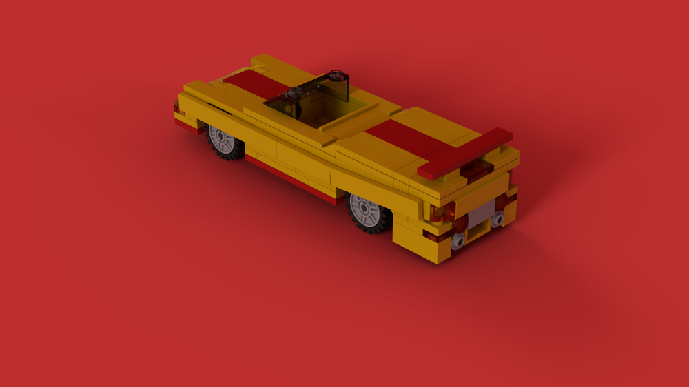 Lego Moc Classic Sports Cabrio By Kakeroni2 Rebrickable Build With Lego