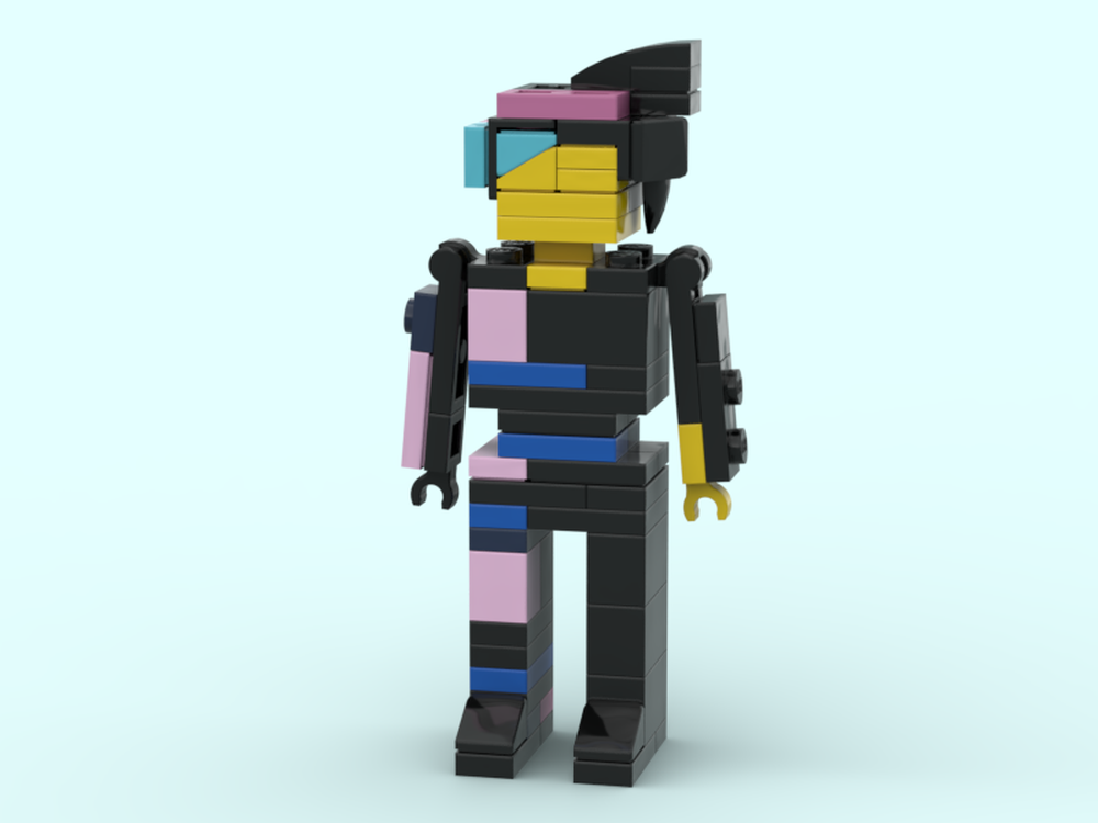 LEGO MOC Wyldstyle BrickFigure by sm6rf8 | Rebrickable - Build with LEGO