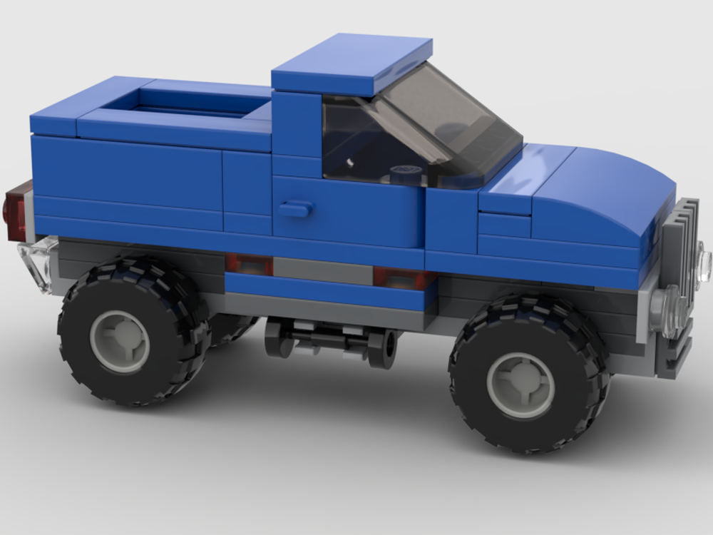LEGO MOC Mini Lego Ford Raptor by ethank | Rebrickable - Build with LEGO