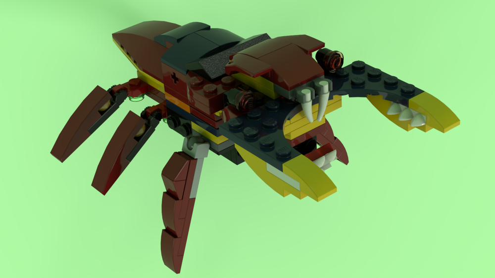 LEGO MOC 31102-Stag Beetle by oshum | Rebrickable - Build with LEGO