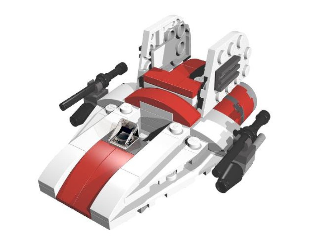 LEGO MOC Microfighter A-wing (mod A & mod B) by Berth | Rebrickable ...