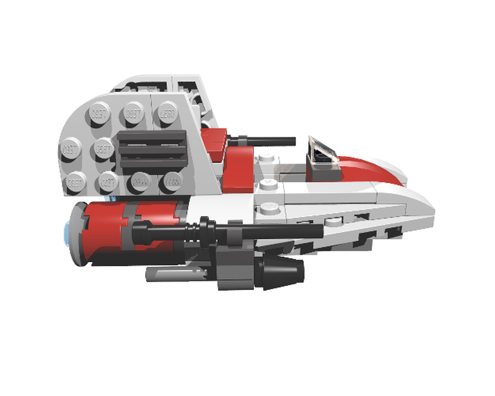 LEGO MOC Microfighter A-wing (mod A & mod B) by Berth | Rebrickable ...
