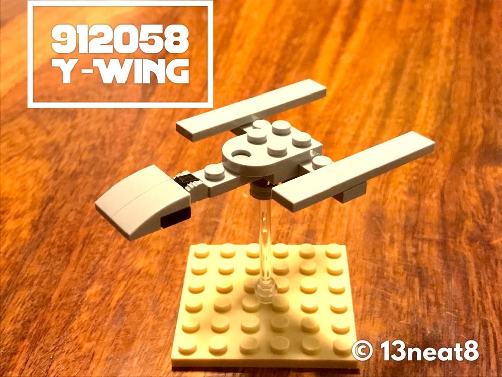 LEGO MOC 912058 Y-Wing by 13neat8 | Rebrickable - Build with LEGO