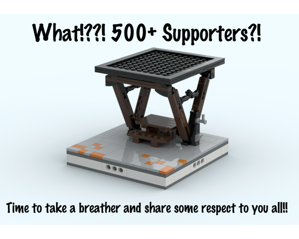 LEGO MOC Rest Spot 500+ Supporters! by Benandrews | Rebrickable - Build ...