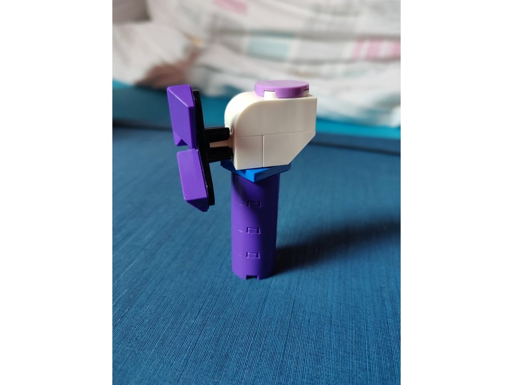 LEGO MOC Mini Functional Wind Turbine by AngiKiki | Rebrickable - Build ...