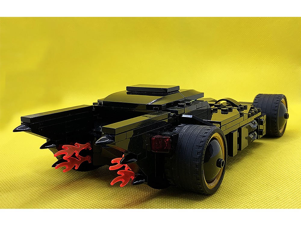 LEGO MOC Batmobile Moderne by Mouchetang | Rebrickable - Build with LEGO