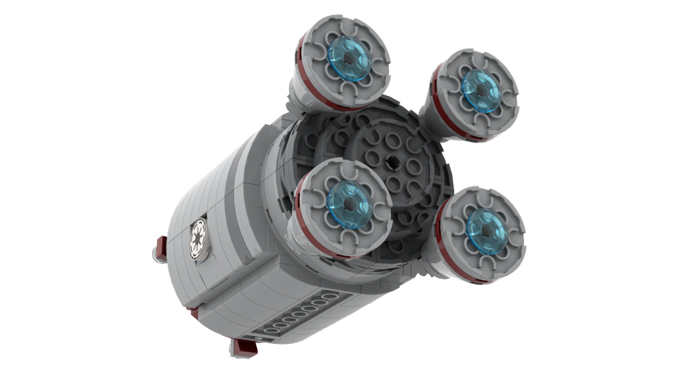 LEGO MOC Republic Escape Pod by RendiliBricks | Rebrickable - Build ...