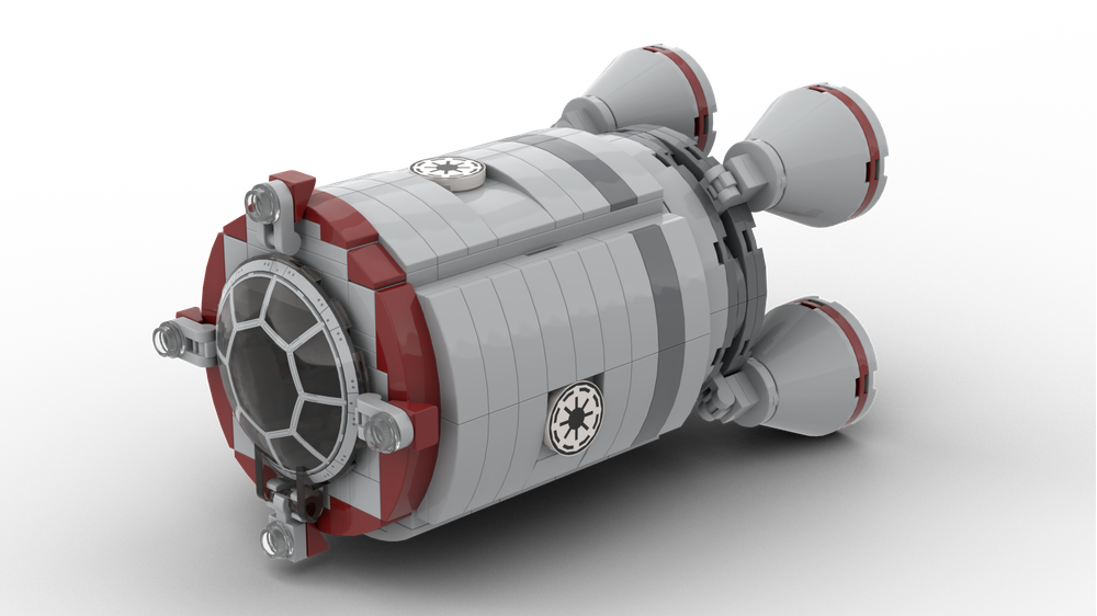 LEGO MOC Republic Escape Pod by RendiliBricks | Rebrickable - Build ...