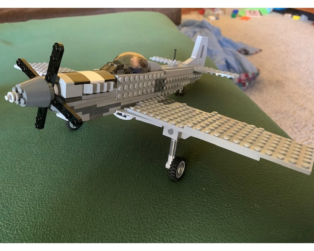 LEGO MOC P-51D Mustang by furniture | Rebrickable - Build with LEGO
