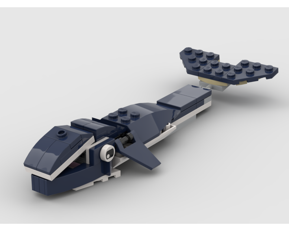 Lego Moc 31088 Whale By Feetje Rebrickable Build With Lego