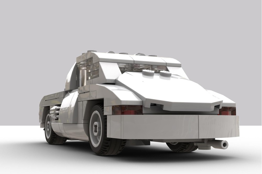 LEGO MOC Mercedes-Benz 300SL Gullwing - 300 SL by tmunz | Rebrickable ...