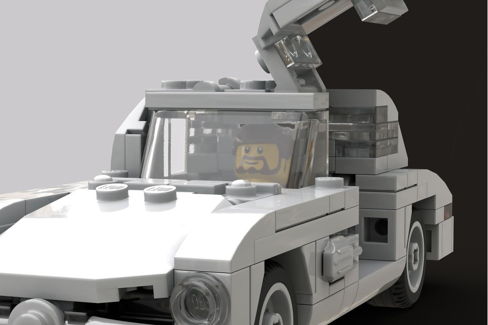 LEGO MOC Mercedes-Benz 300SL Gullwing - 300 SL by tmunz | Rebrickable ...