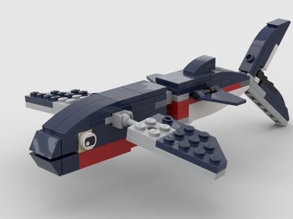 LEGO MOC 31088 - Flying Fish by Seabie | Rebrickable - Build with LEGO