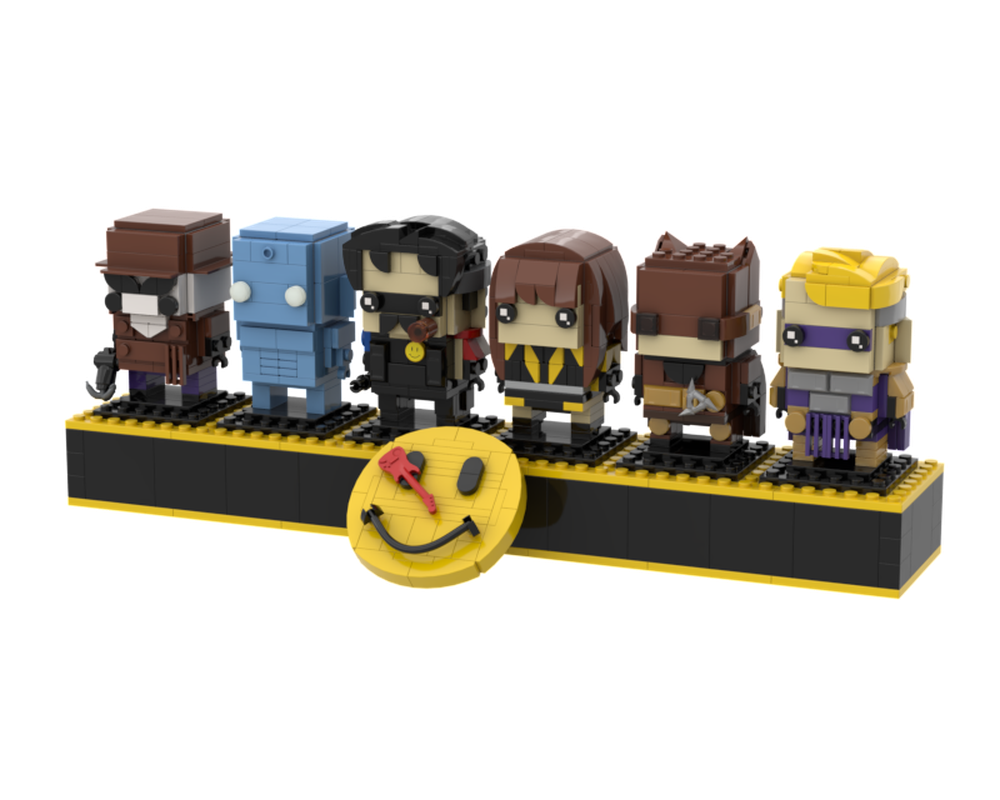 LEGO MOC Watchmen Brickheadz with display base by FMbricks ...