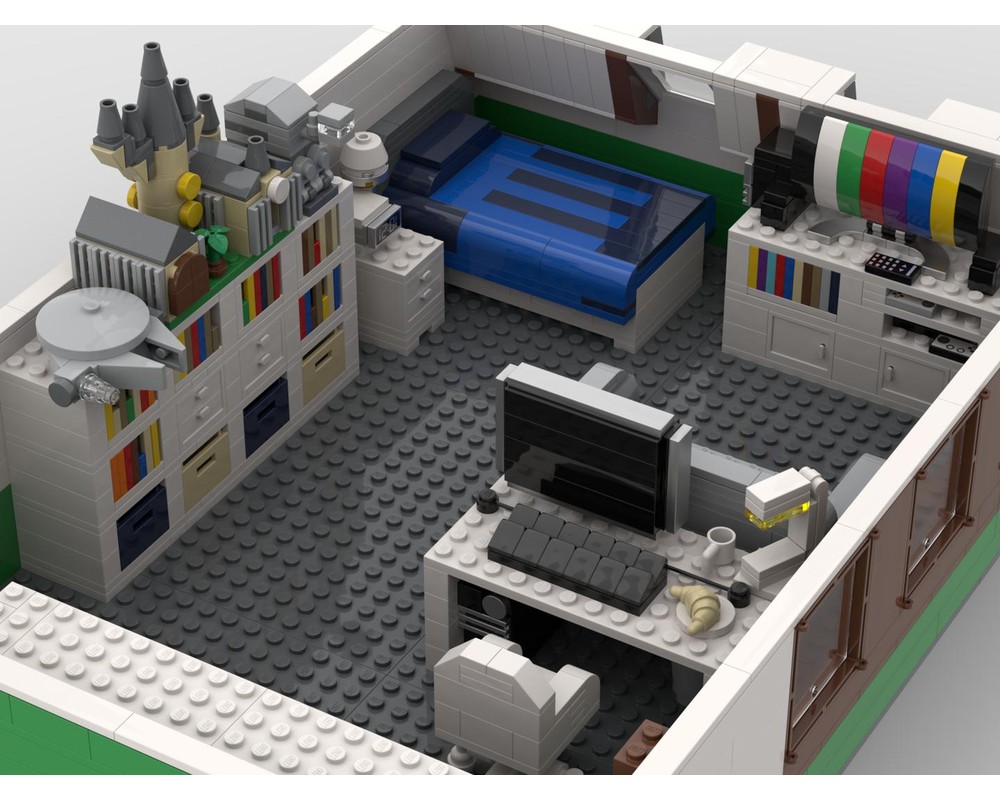 LEGO MOC My Room by Cosmo_irgendwas | Rebrickable - Build with LEGO