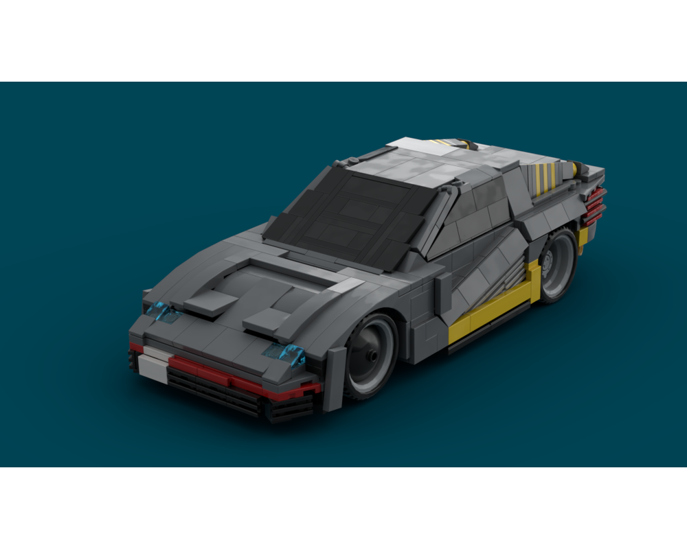 LEGO MOC Cyberpunk 2077 Quadra Turbo R by Detahack | Rebrickable ...