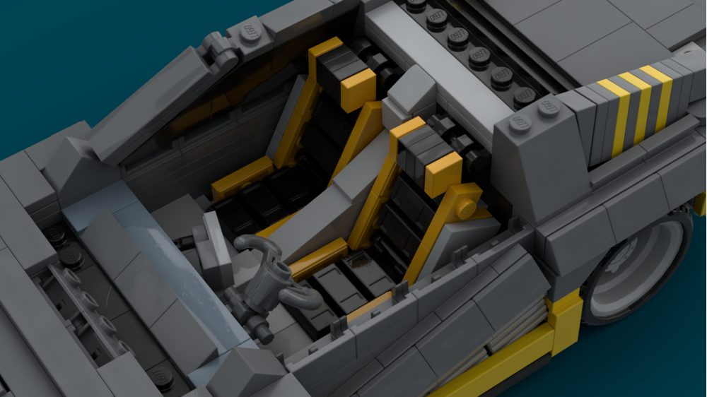 LEGO MOC Cyberpunk 2077 Quadra Turbo R by Detahack | Rebrickable ...