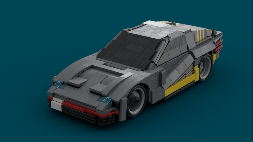LEGO MOC Cyberpunk 2077 Quadra Turbo R by Detahack | Rebrickable ...