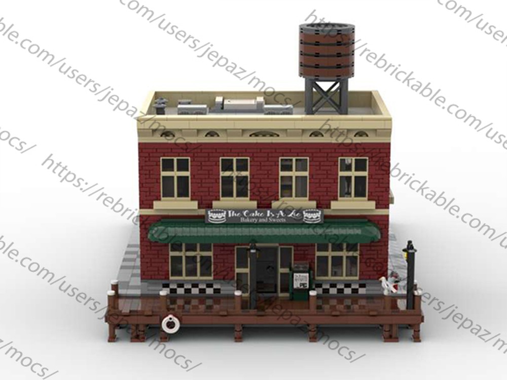Lego Moc Bakery Cm1 By Jepaz Rebrickable Build With Lego