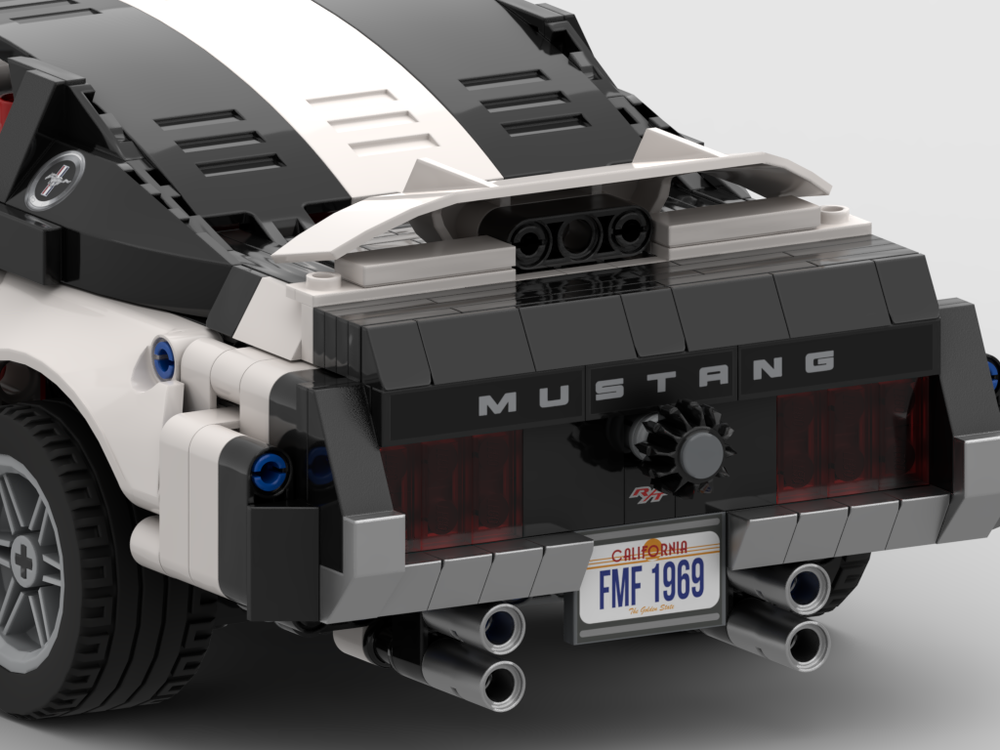 LEGO MOC Ford Mustang Fastback 1969 by Cyborg-Samurai | Rebrickable ...