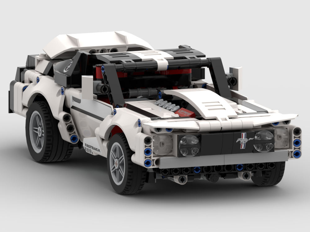 LEGO MOC Ford Mustang Fastback 1969 by Cyborg-Samurai | Rebrickable ...