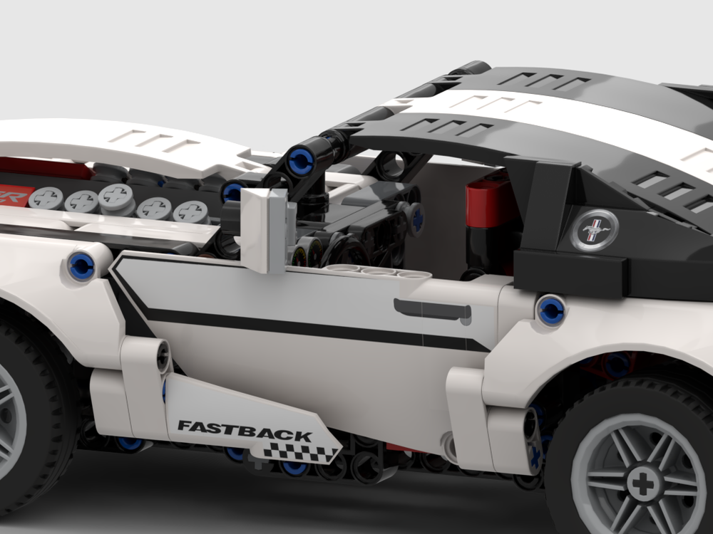 LEGO MOC Ford Mustang Fastback 1969 by Cyborg-Samurai | Rebrickable ...