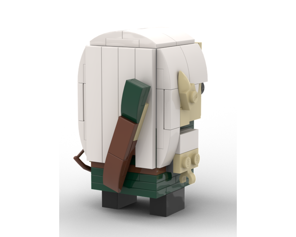 LEGO MOC Legolas Brickheadz by Nicole1 | Rebrickable - Build with LEGO