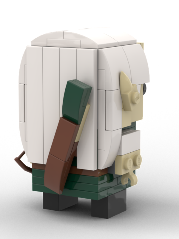 LEGO MOC Legolas Brickheadz by Nicole1 | Rebrickable - Build with LEGO