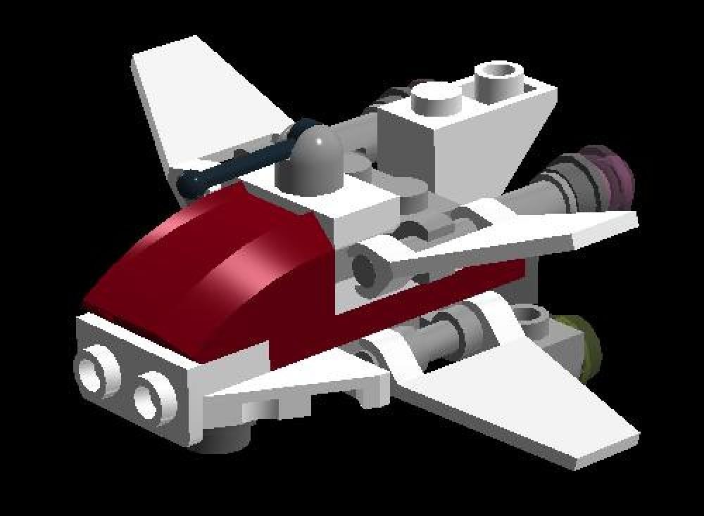 LEGO MOC Light weight fighter by spicajames | Rebrickable - Build with LEGO