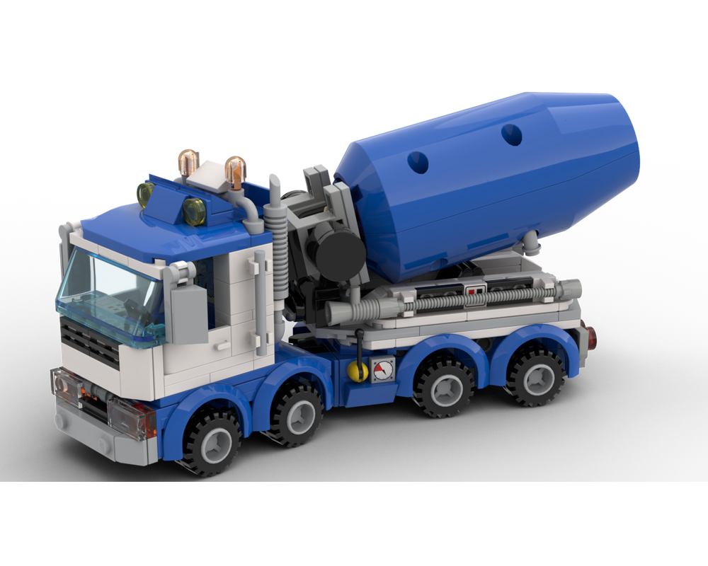 LEGO MOC Cement Mixer remake by n2brick | Rebrickable - Build with LEGO