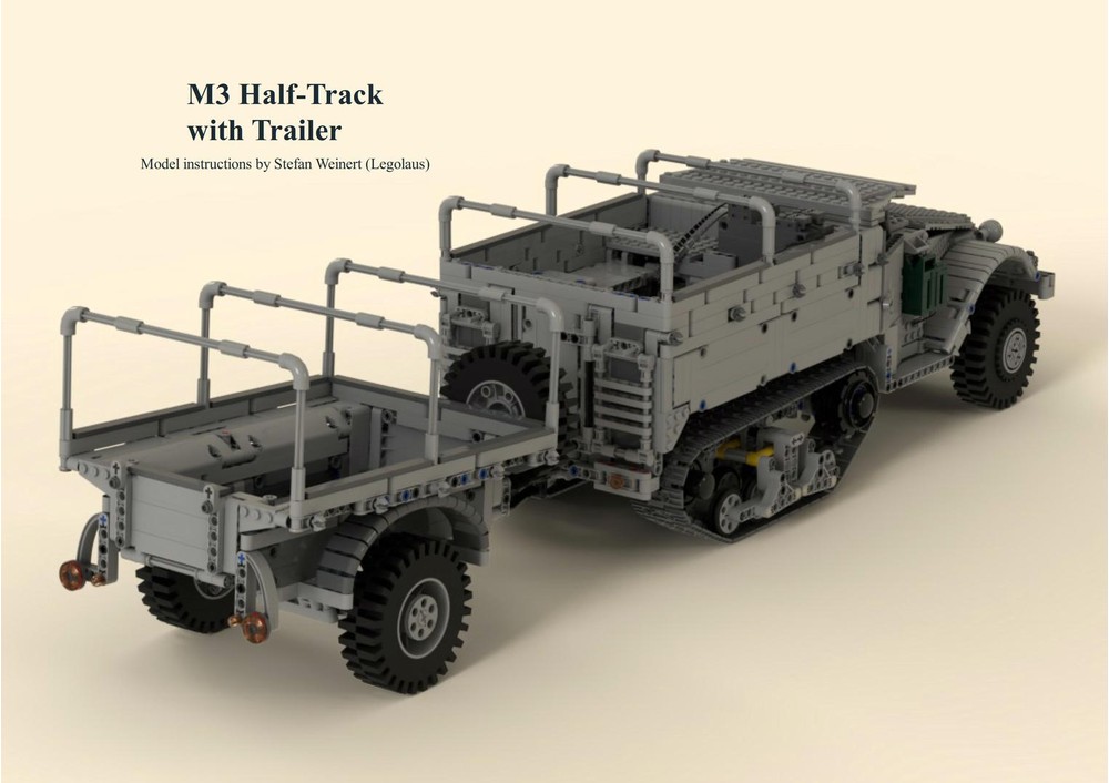 LEGO MOC M3 Half-Track by legolaus | Rebrickable - Build with LEGO