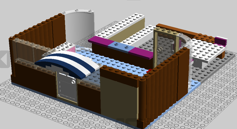 LEGO MOC Lego friends clubhouse by zzviolin | Rebrickable - Build with LEGO