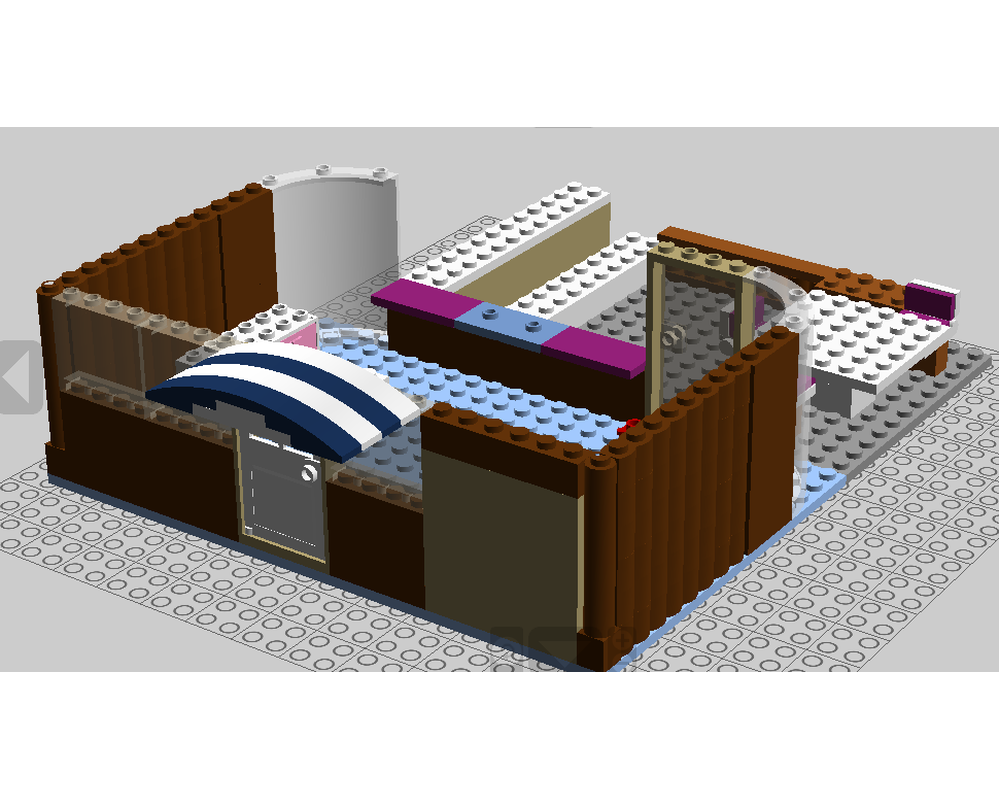 LEGO MOC Lego friends clubhouse by zzviolin | Rebrickable - Build with LEGO