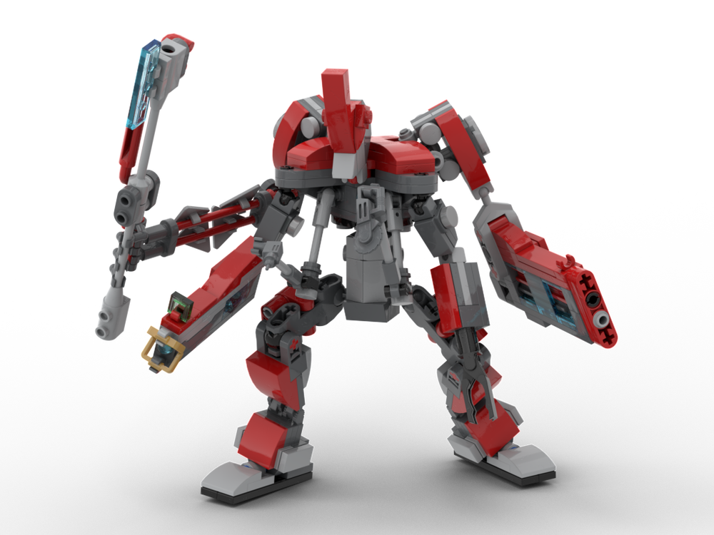 Lego Moc Martian Tech Priest Dominus By Deceptibot Rebrickable
