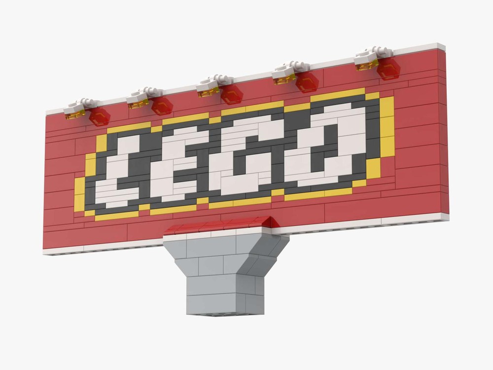 LEGO MOC Lego Billboard R2 by Magdatoys | Rebrickable - Build with LEGO