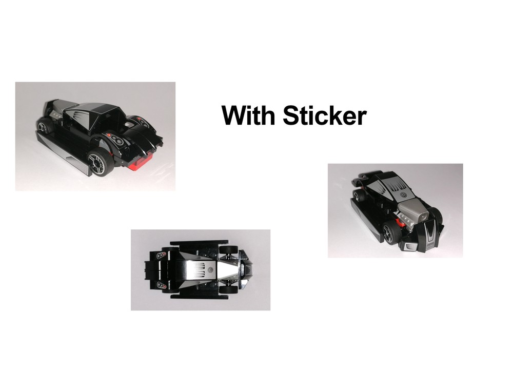 LEGO MOC 8132 Alternate Racers: Black Stealth by Kubaccino ...