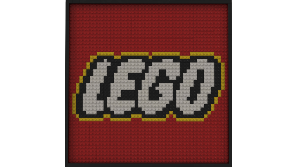 LEGO MOC Lego Logo Sign by ClickenBricks | Rebrickable - Build with LEGO