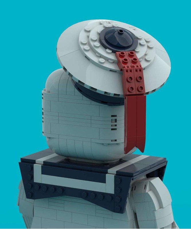LEGO MOC Stay Puft (articulated maxifig) by BeTheSquirrel | Rebrickable ...