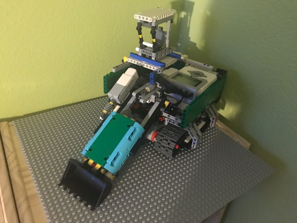 Lego Moc Ev3 Excavator By The Alvocado Rebrickable Build With Lego
