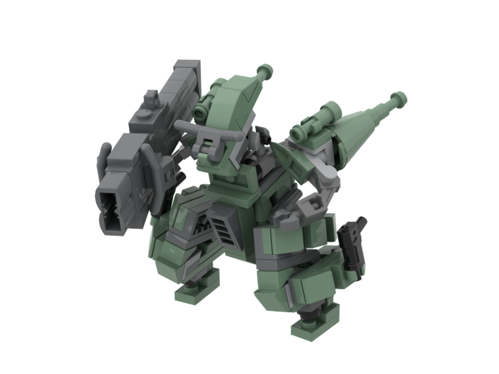 LEGO MOC SNDG-03 mobile suit mecha by FMbricks | Rebrickable - Build ...