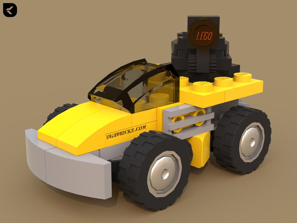 LEGO MOC Post-Apocalyptic Car - 31014 alt by Kamteey | Rebrickable ...
