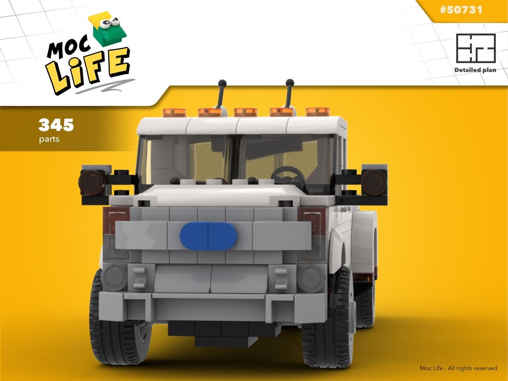 LEGO MOC Ford F-450 quad cab dually speed champion by MocLife ...