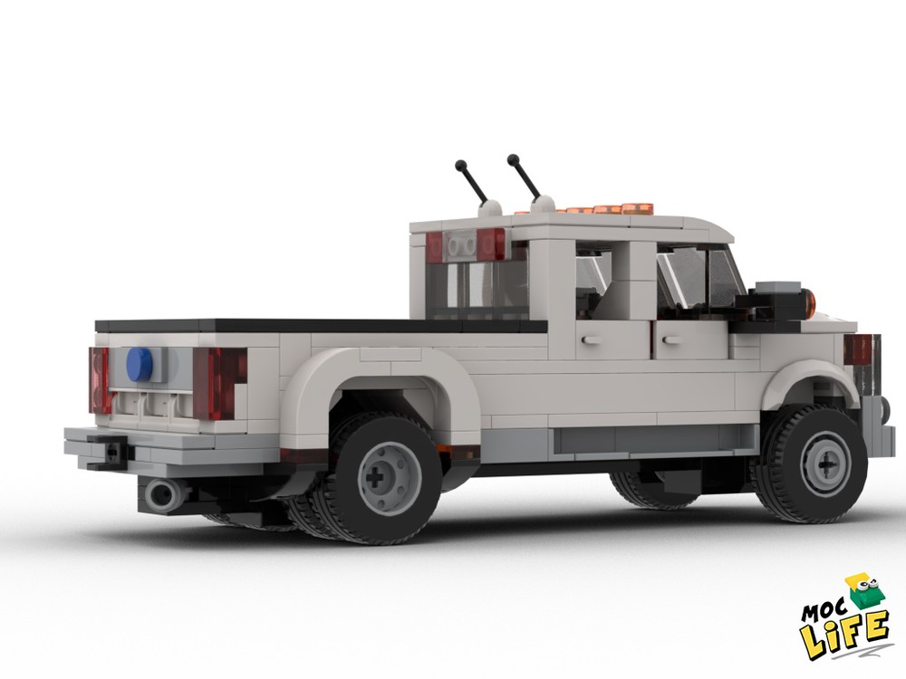 LEGO MOC Ford F-450 quad cab dually speed champion by MocLife ...